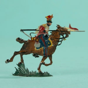 Set of 10 Antique Tin Soldiers - Etsy