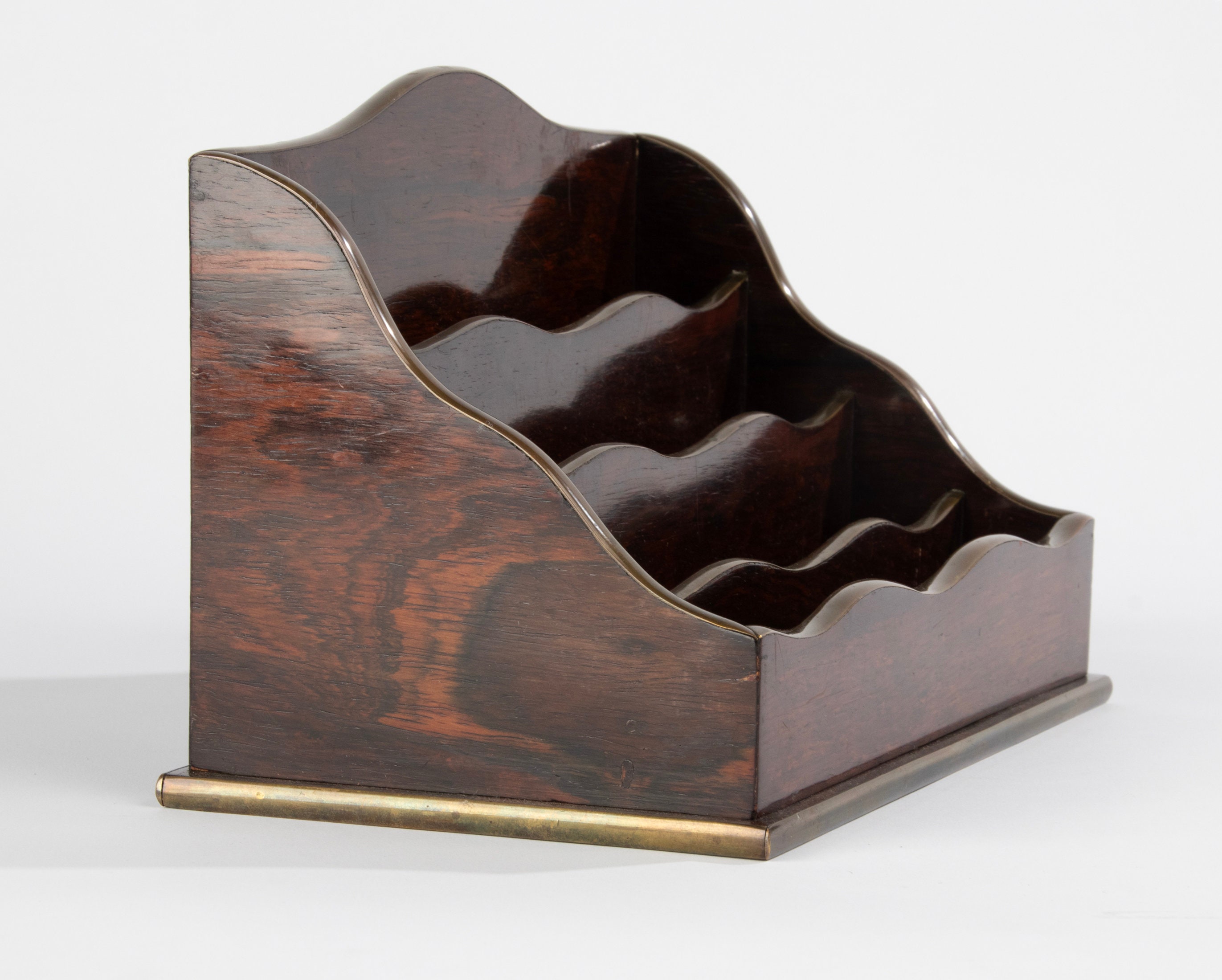 Antique Rosewood Letter Rack - Etsy