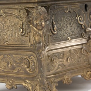 Antique Decorative Box Brass - Etsy