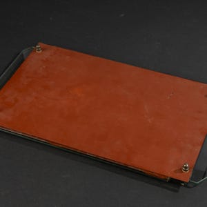 Vintage Glass Serving Tray - Etsy