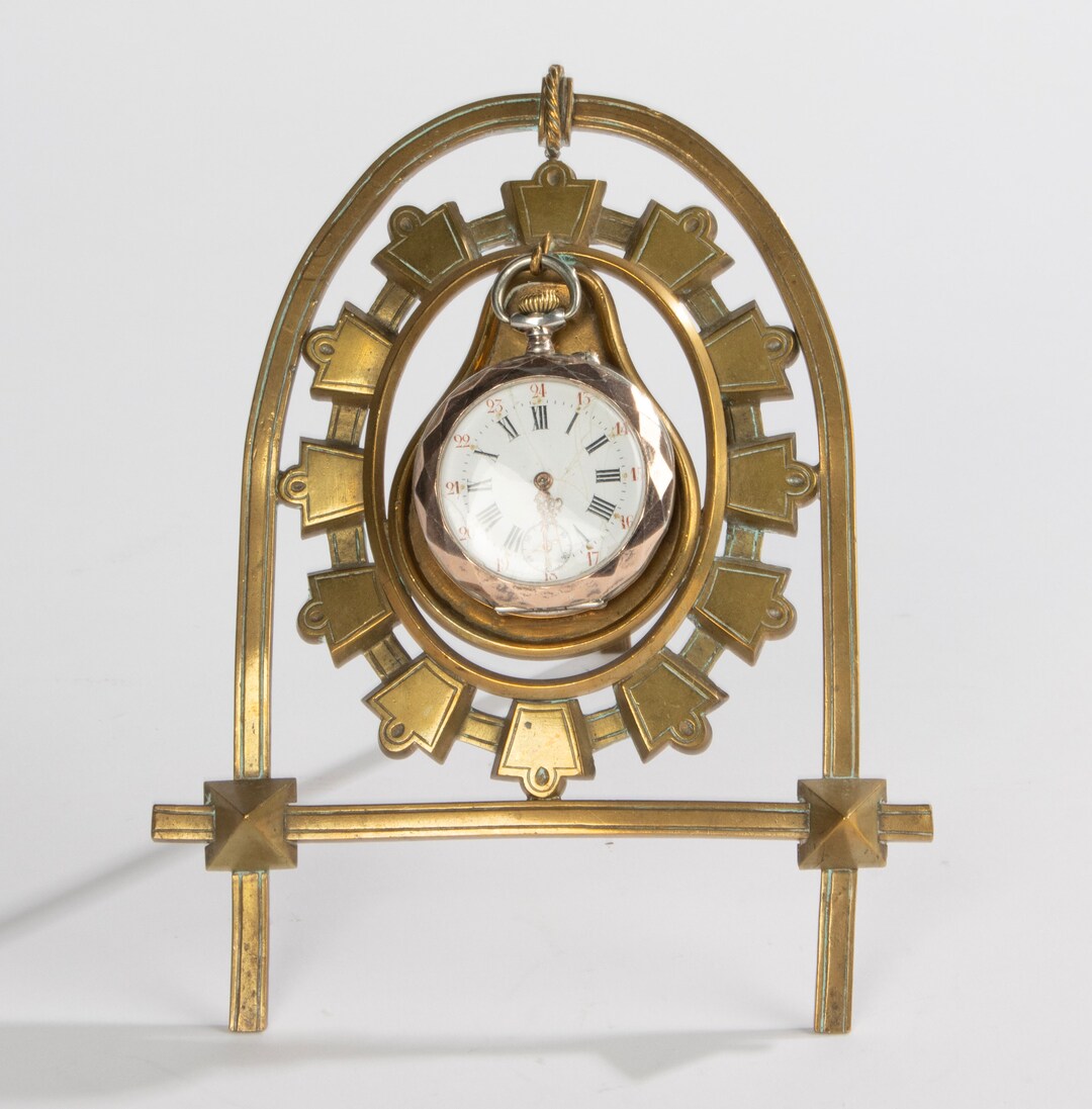 Antique Pocket Watch Stand - Antique Pocket Watch Included - Etsy
