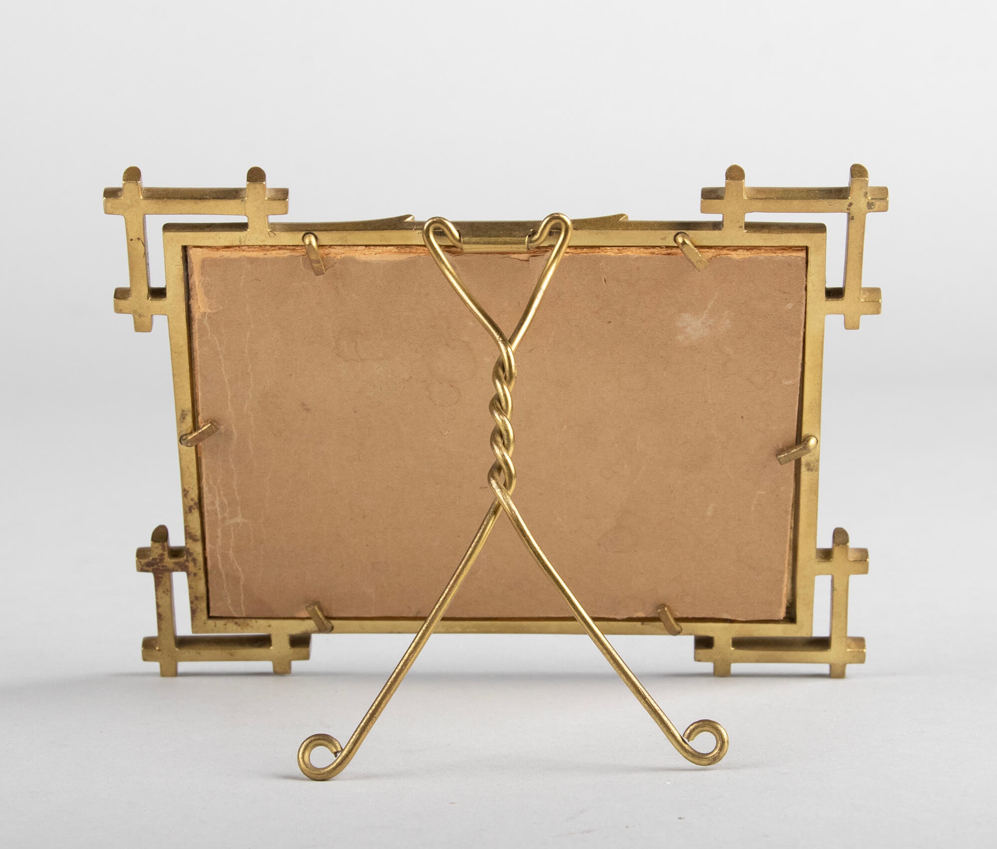 Antique Brass Faux Bamboo Picture Frame - Etsy