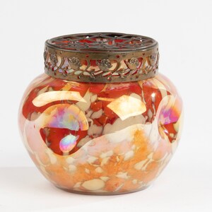 Art Deco Paste Glass Pick Fleur - Etsy