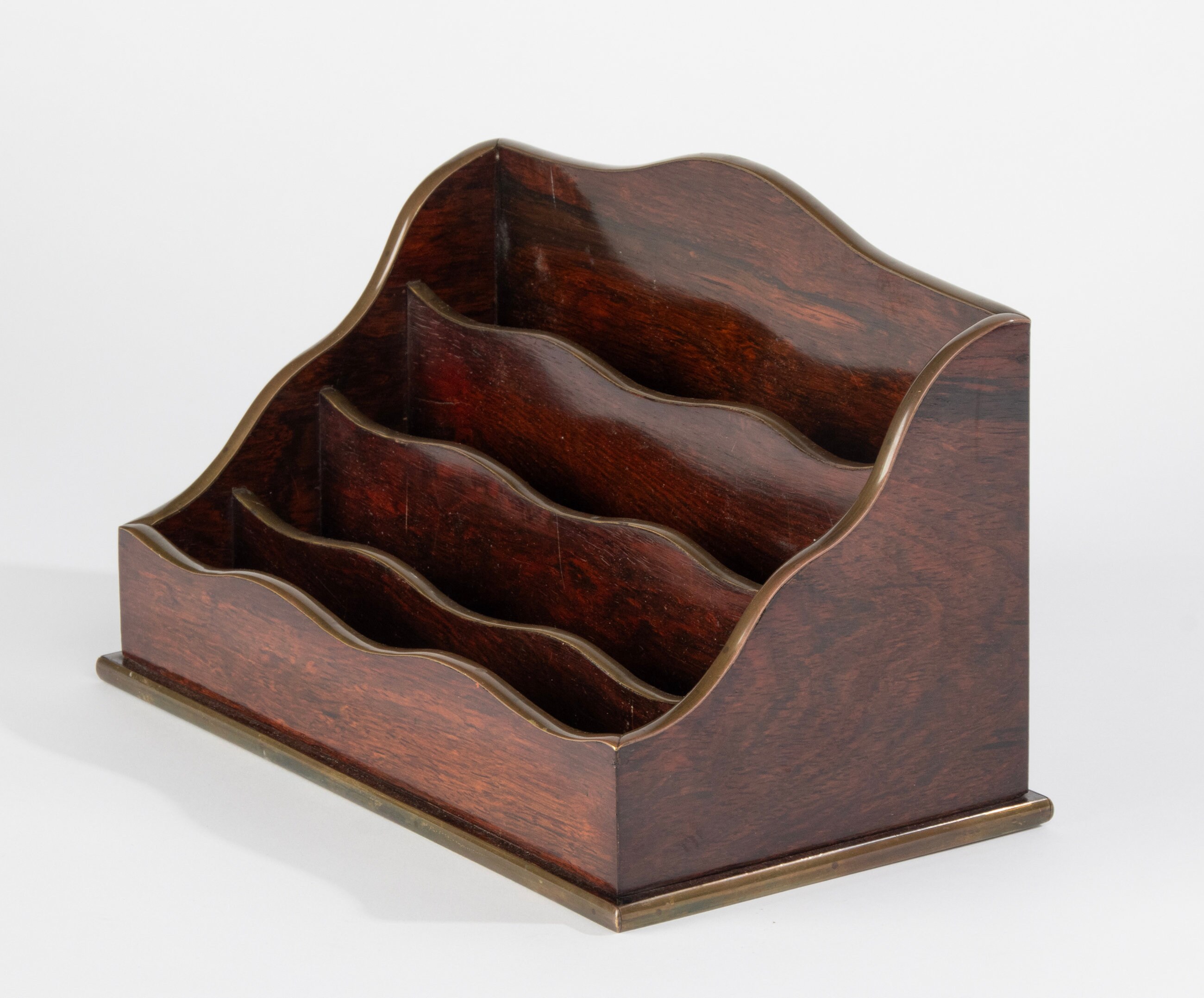 Antique Rosewood Letter Rack - Etsy