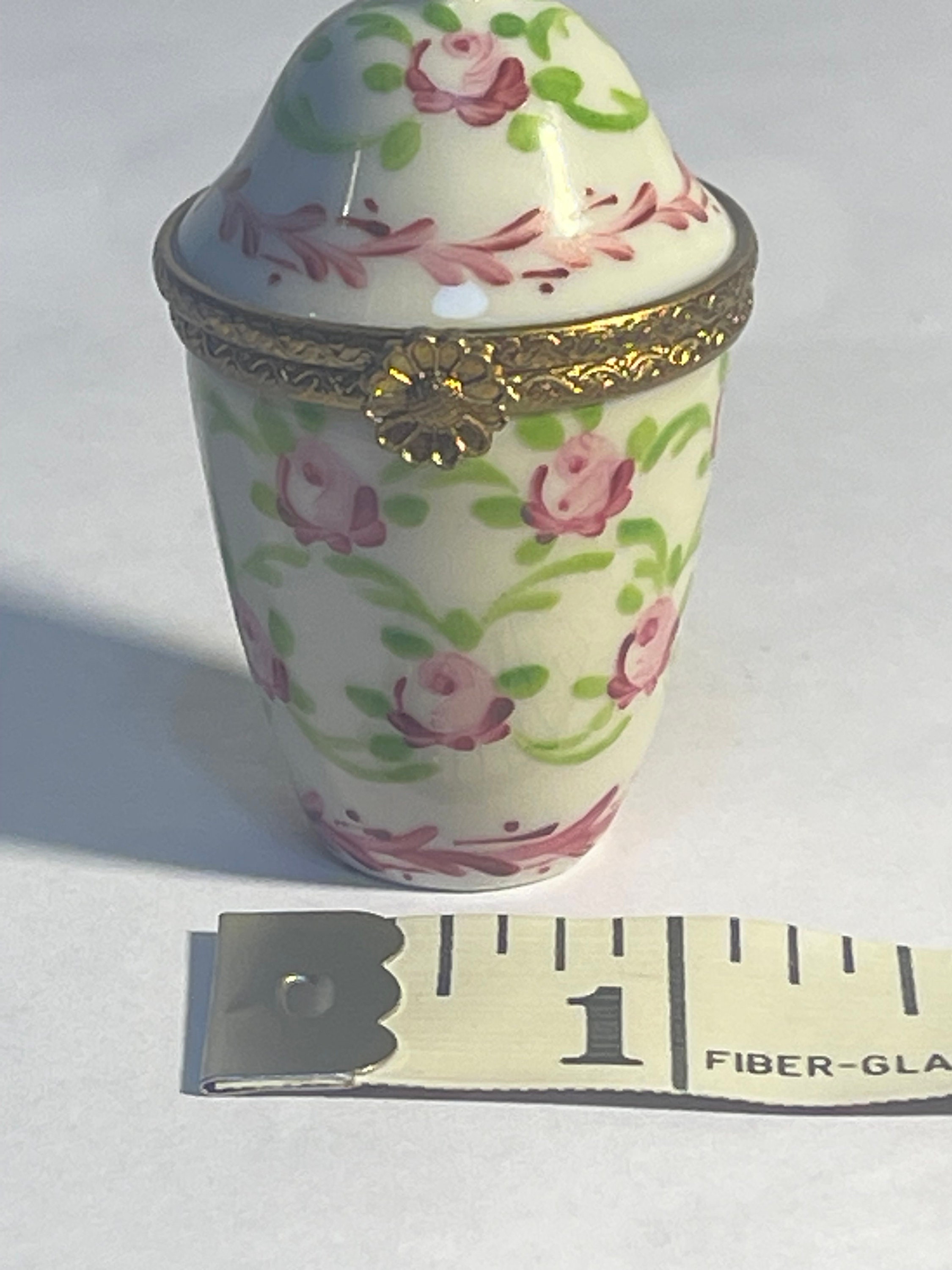 Genuine Limoges Box Rose Urn - Etsy