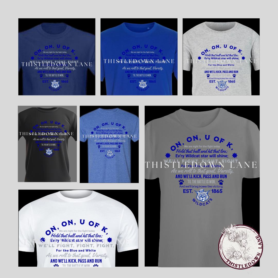 Kentucky (uofk) Wildcats Fight Song| Png | Wildcat Design | Original ...