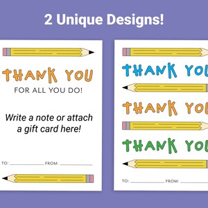 Teacher Appreciation Printable Card | Teacher Appreciation Week Thank ...