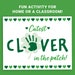 St. Patrick's Day Craft for Kids | Cutest Clover in the Patch Shamrock ...