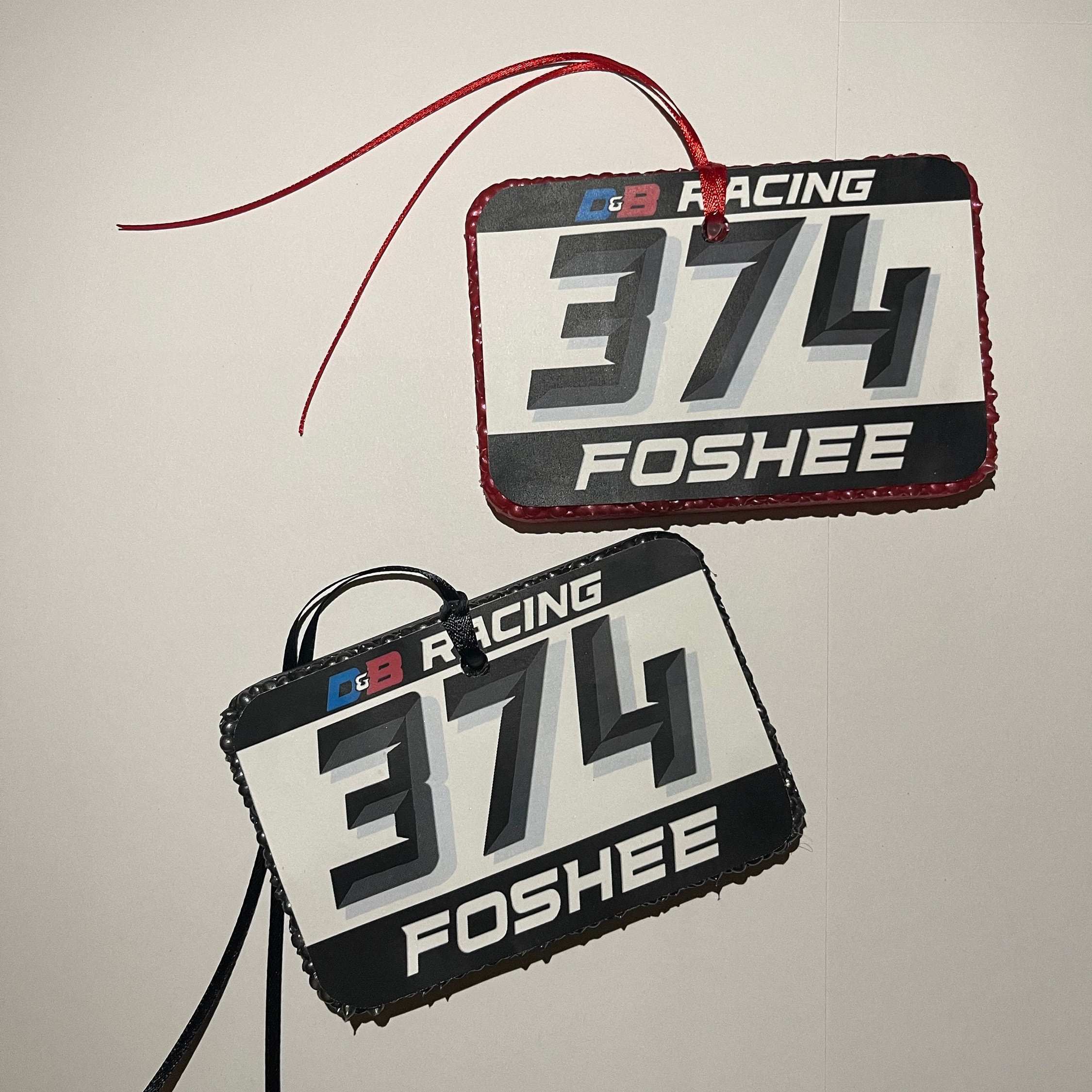 Quad Shape Custom Dirtbike Number Plate Car Freshie - Etsy