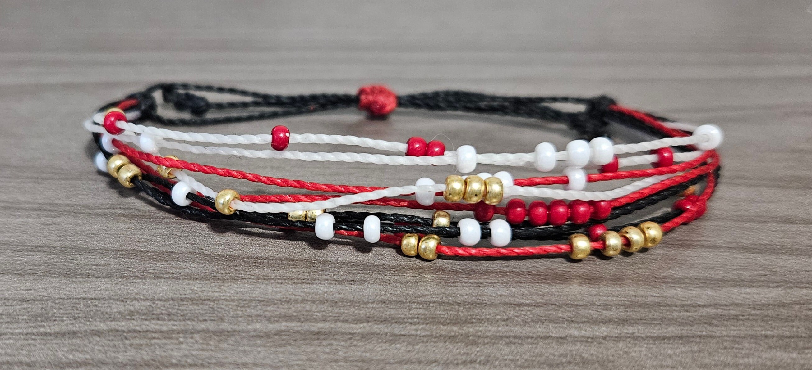 Adjustable Beaded Bracelets - Etsy