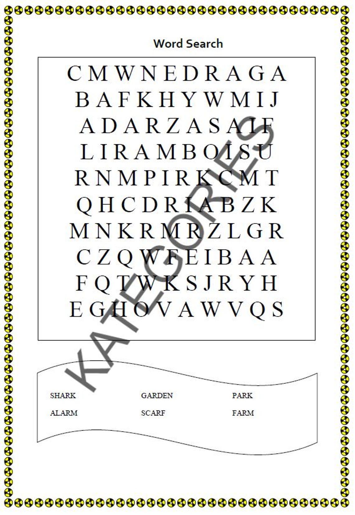 Phonics Worksheet - Sound AR - Etsy