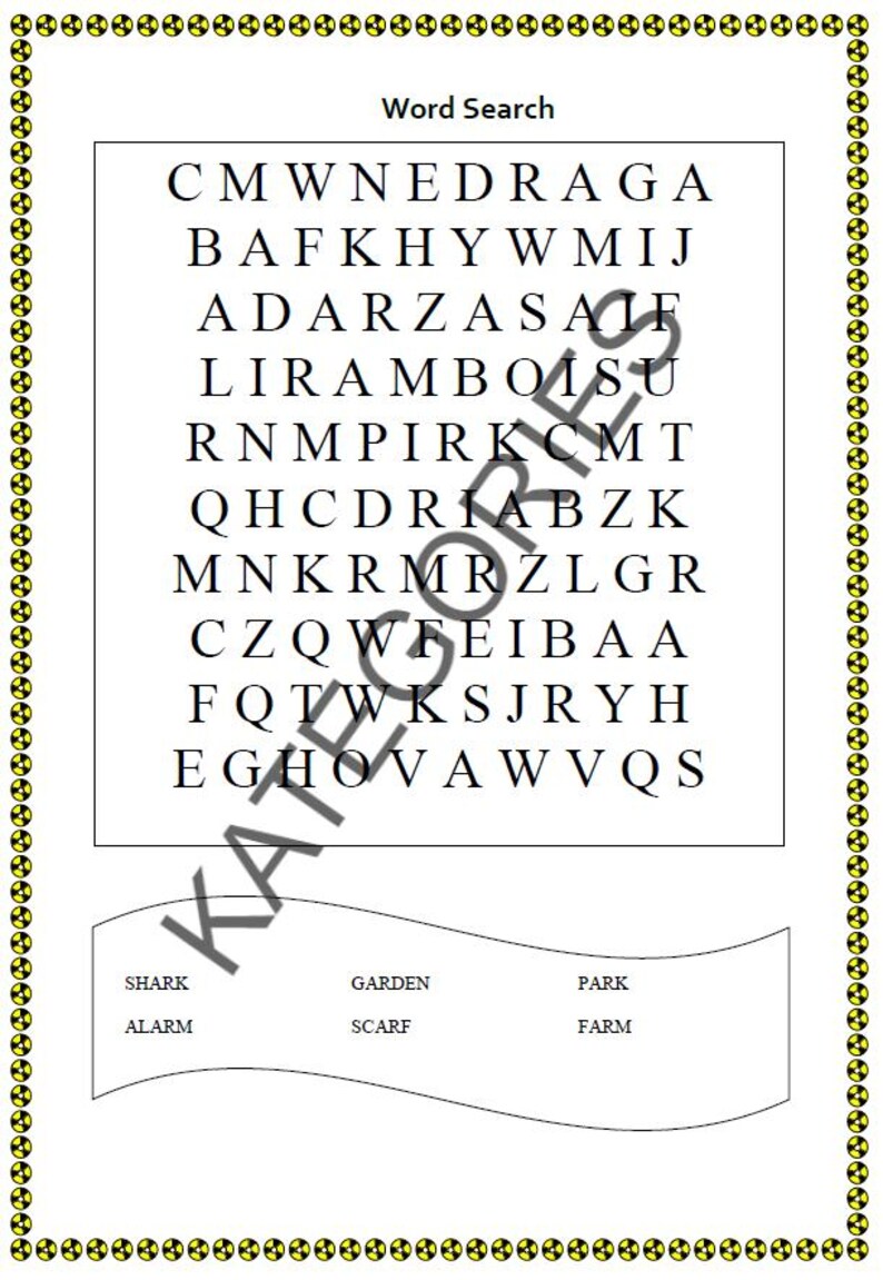 Phonics Worksheet - Sound AR - Etsy