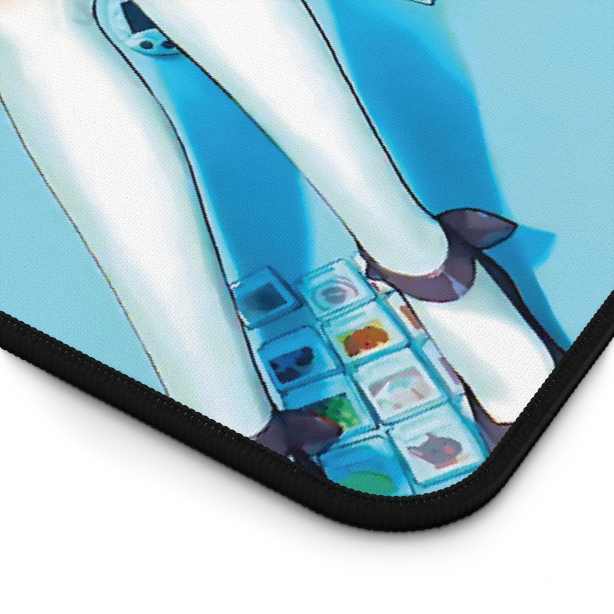 Kawaii Glasses Gamer Girl Desk Mat Anime Deskmat Waifu - Etsy