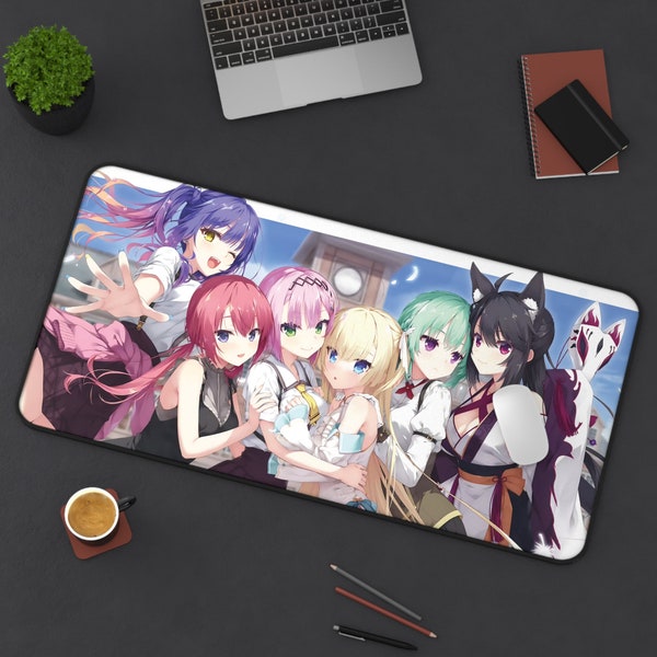 Anime Waifu Deskmat - Etsy