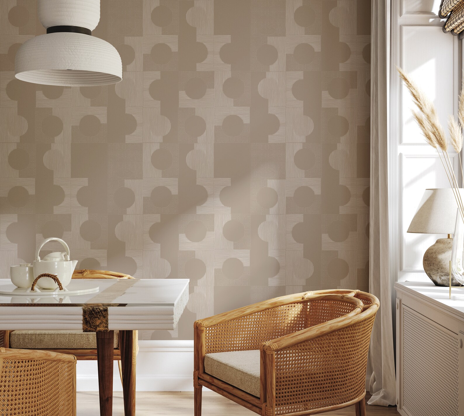 Abstract White Lines Wallpaper , Minimal Abstract Lines , Circular ...