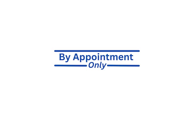By Appointment Only Decal - Used for Retail Storefront, Store Front ...