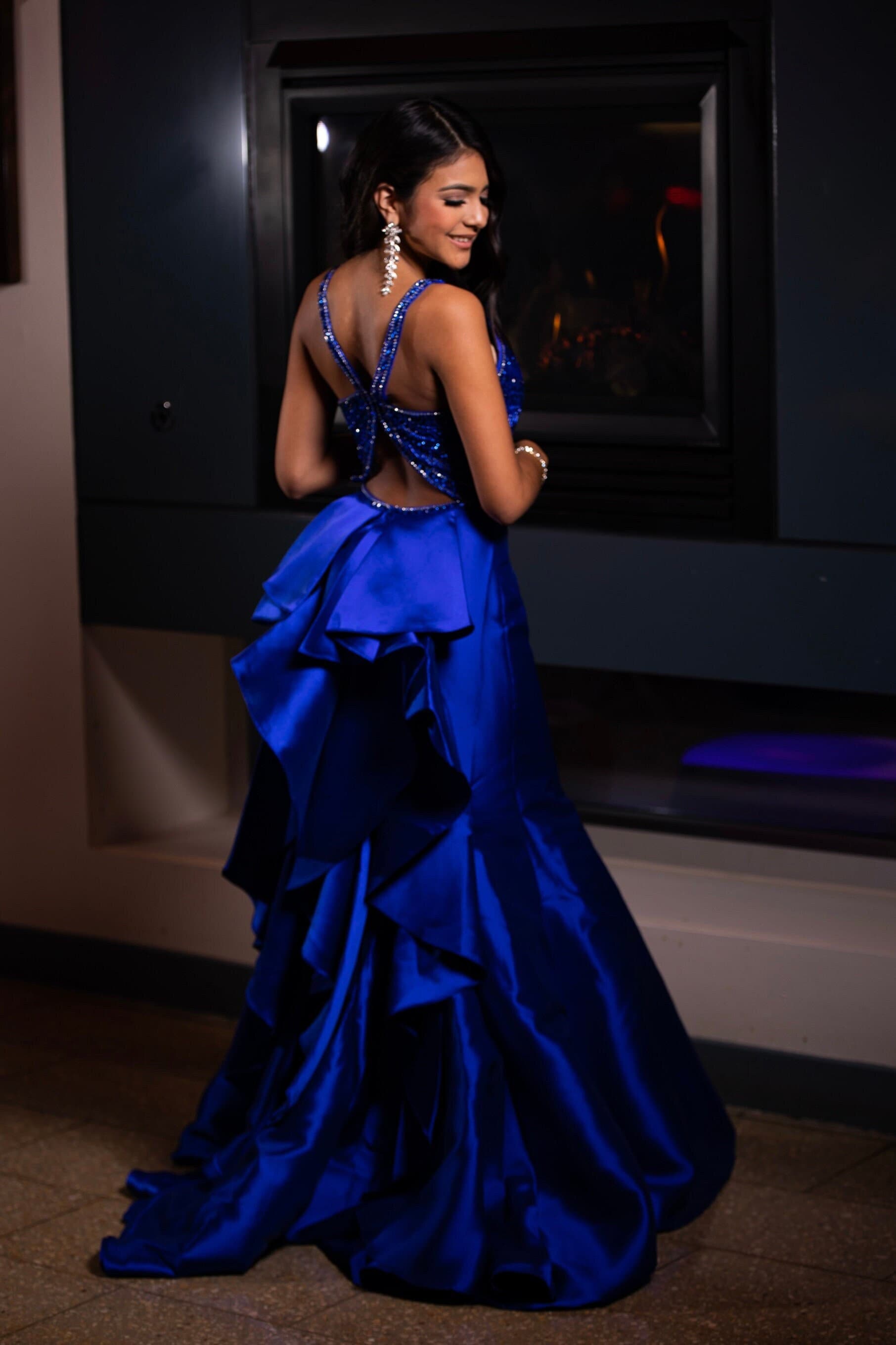 Formal Gown (royal Blue) - Etsy