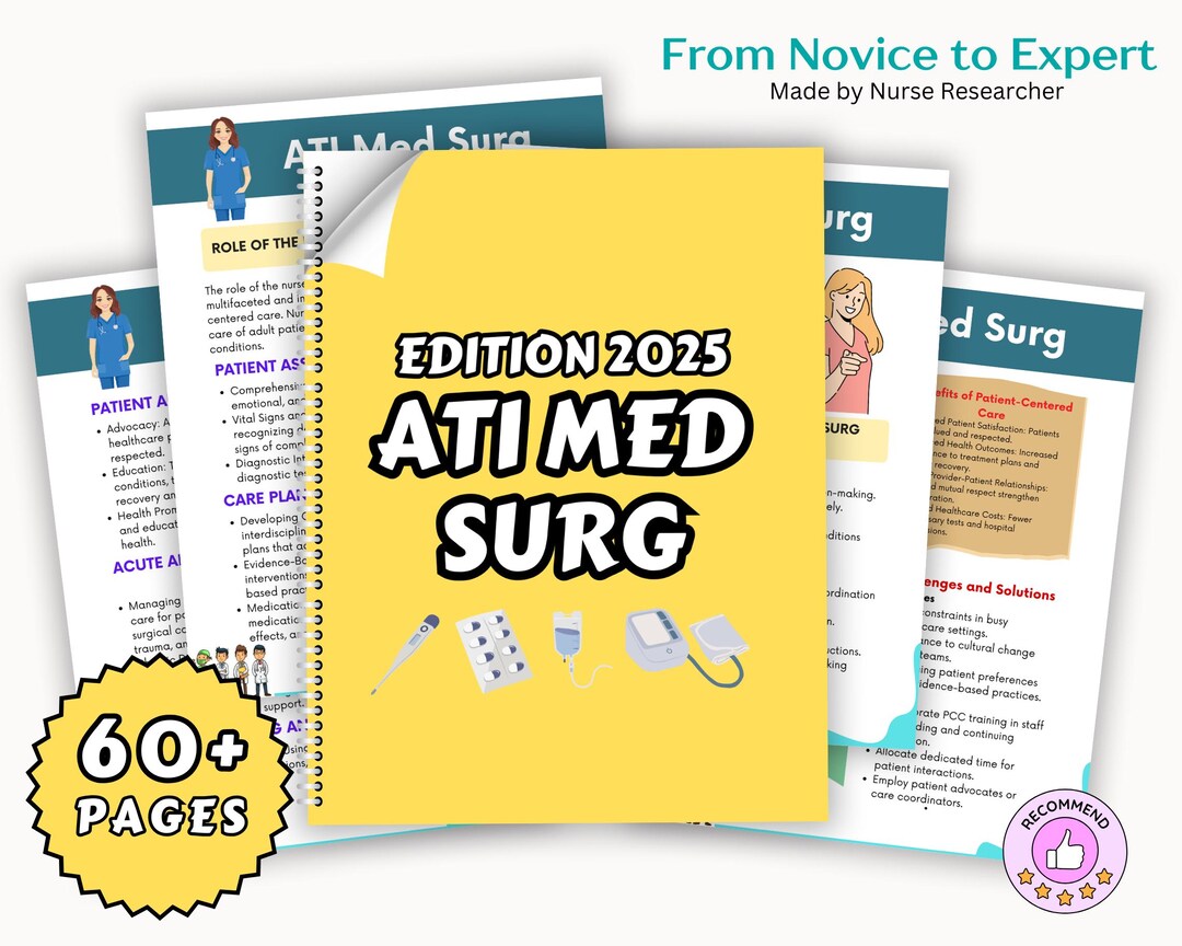 Get a Level 2 or Higher! Adult Medical Surgical ATI CMS Comprehensive ...