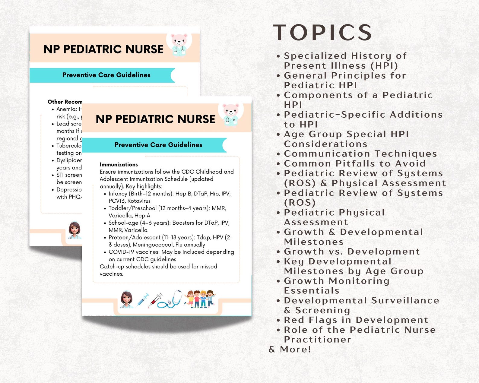 Pediatric Nurse Practitioner Quick Clinical Guide, Family Nurse ...