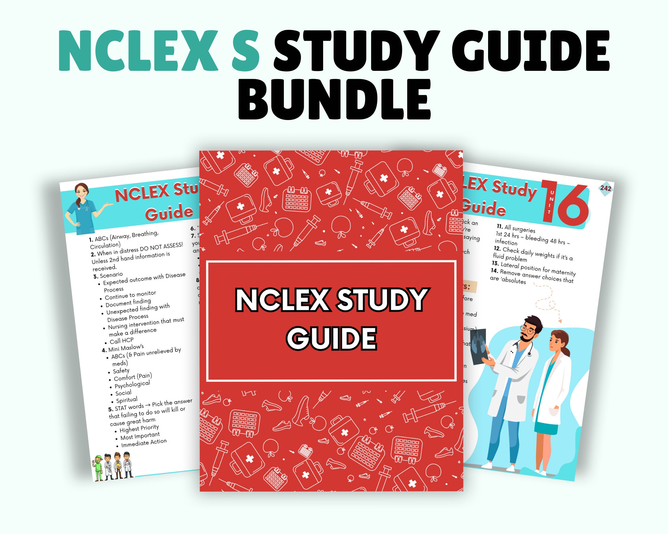 Next Gen NCLEX Study Guide 2024, Ultimate NCLEX Study Guide for the New ...
