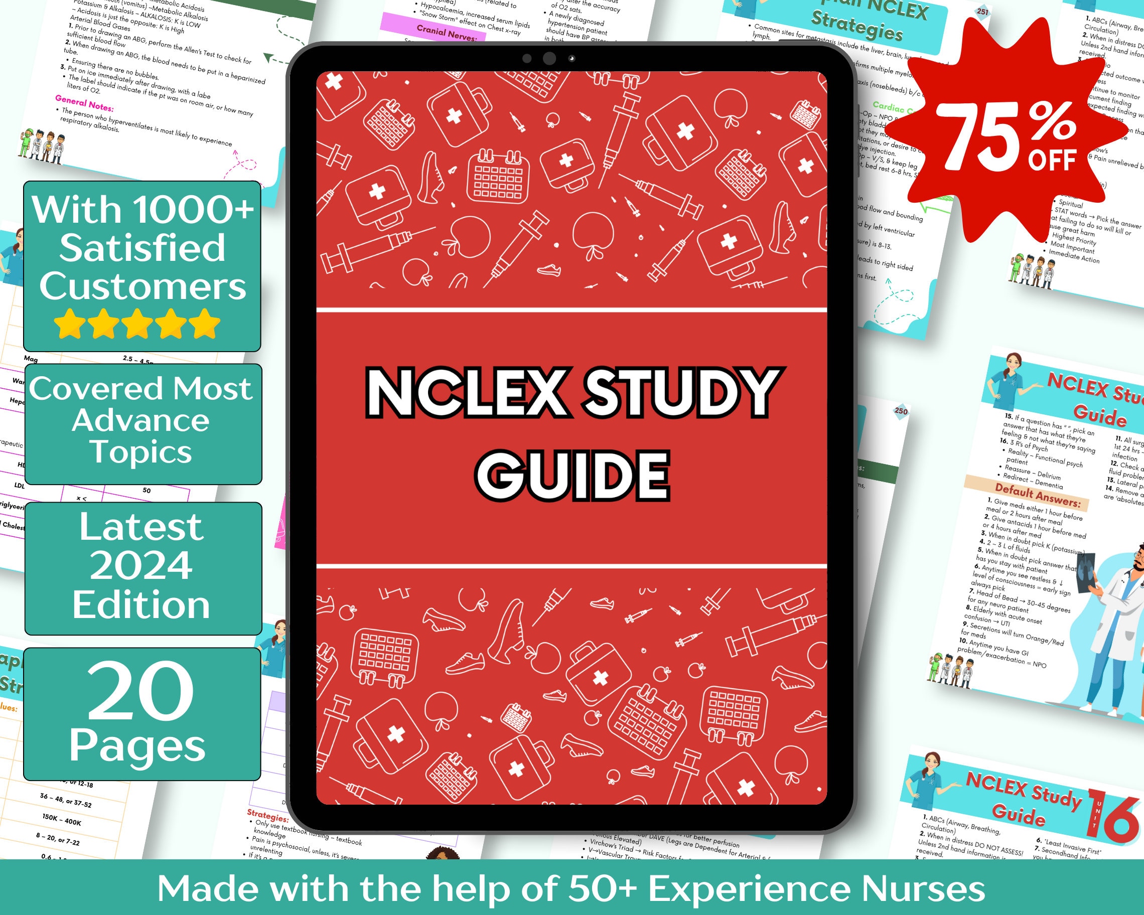 Next Gen NCLEX Study Guide 2024, Ultimate NCLEX Study Guide for the New ...