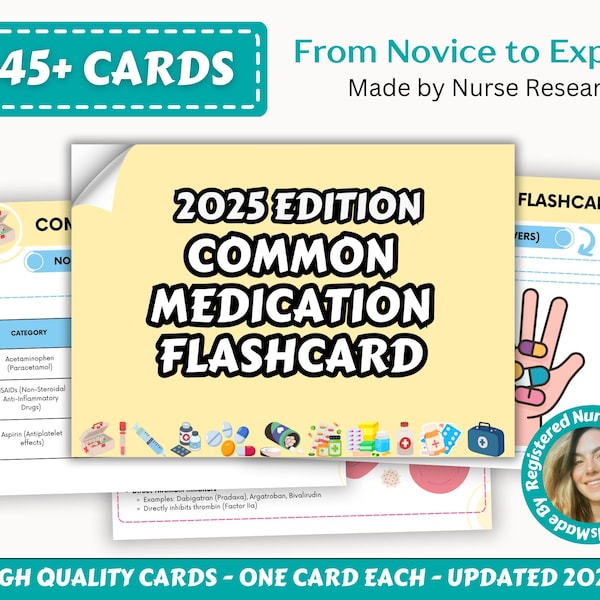 Nursing Support Cards - Etsy UK