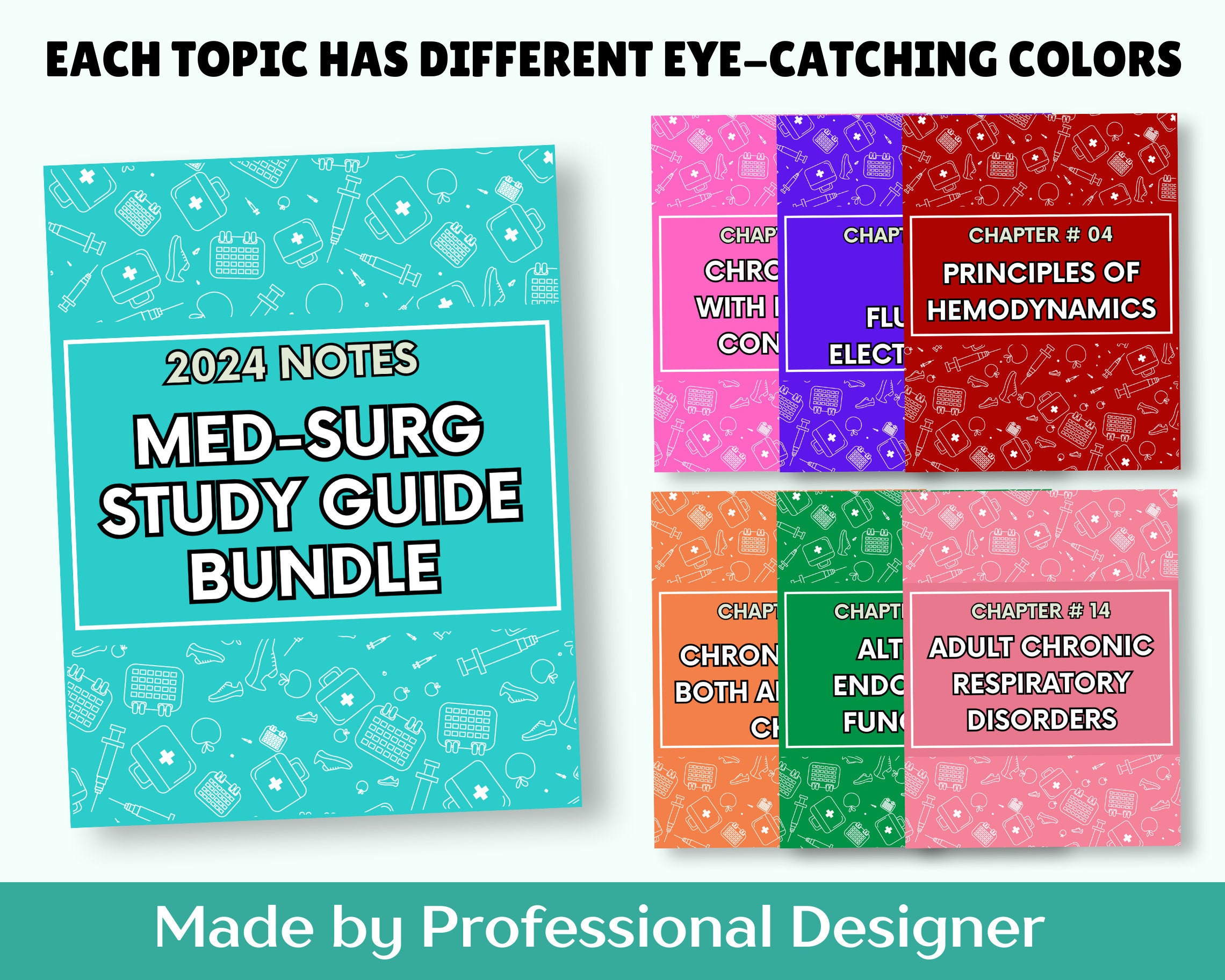 Med-surg Study Bundle 2024, Nursing Study Guide, Med Surg Notes ...