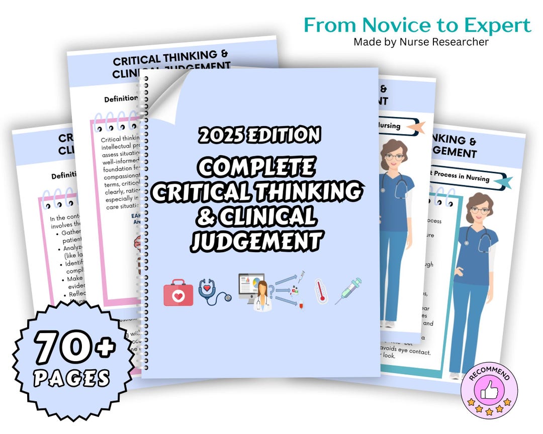 Nursing Critical Thinking Review Study Guide - Designed to Help You Ace ...