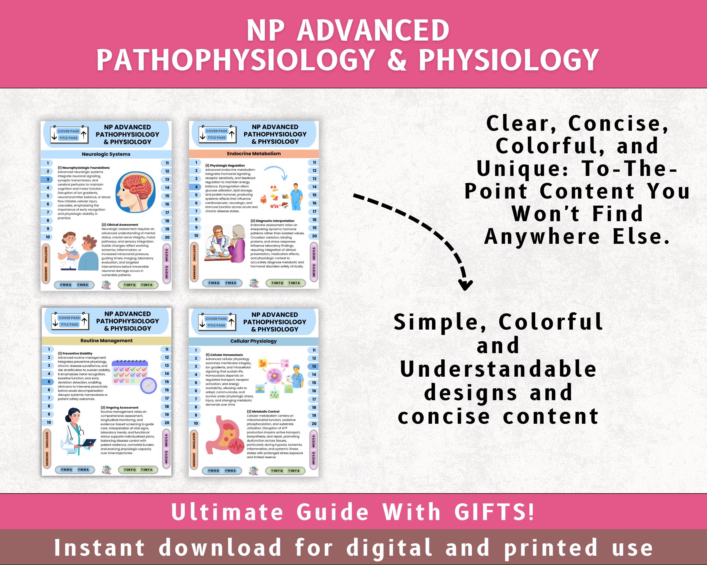 NP Pathophysiology & Physiology Guide, Nurse Practitioner Reference ...