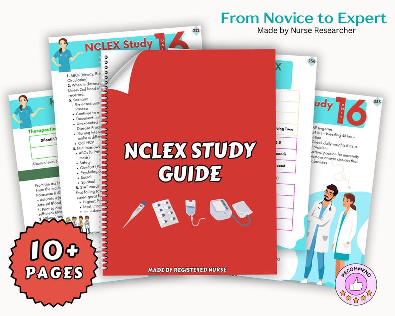 Next Gen NCLEX Study Guide 2024, Ultimate NCLEX Study Guide for the New ...