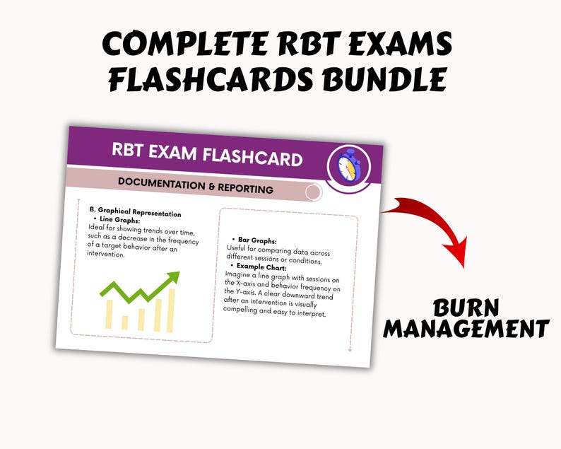 100+ RBT Exam Flashcards, Printable, Registered Behavior Technician ...