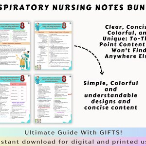 Respiratory System Notes, Respiratory Disorders, Med Surg, Nursing ...