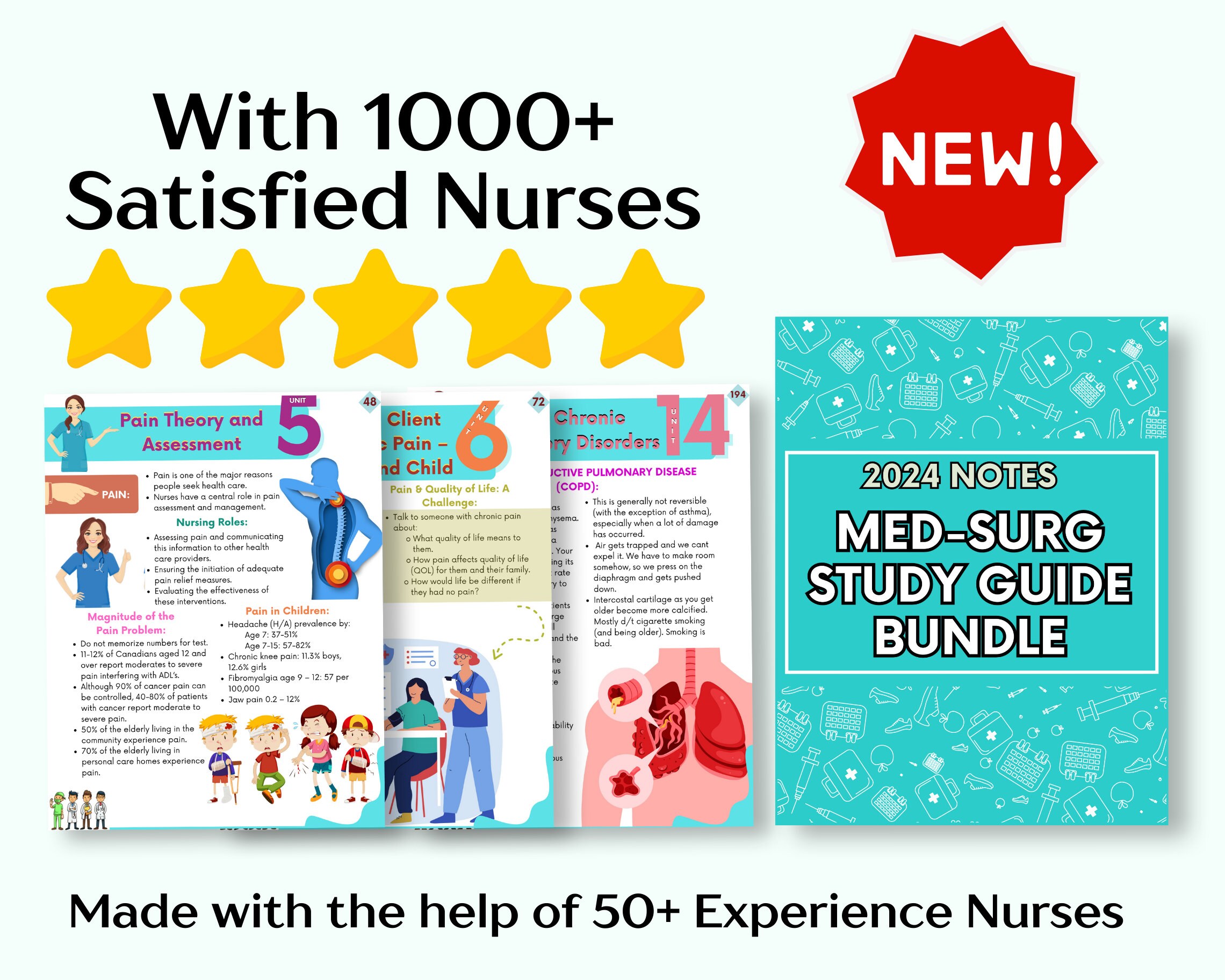 Med-surg Study Bundle 2024, Nursing Study Guide, Med Surg Notes ...