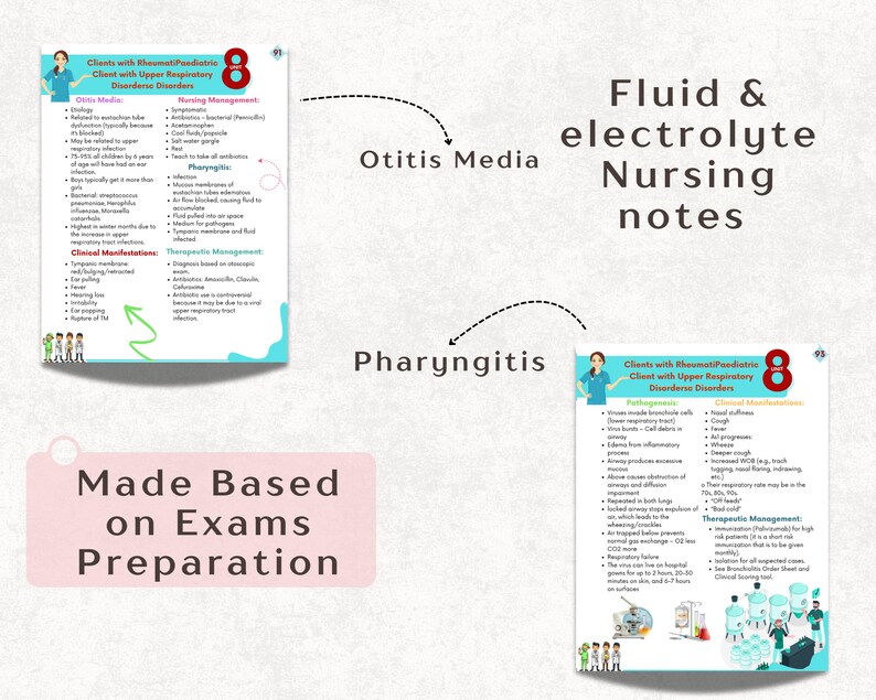 Respiratory System Notes, Respiratory Disorders, Med Surg, Nursing ...