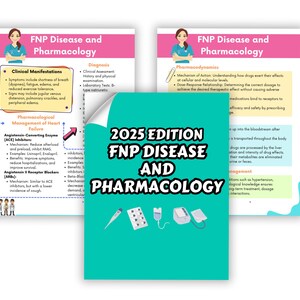 FNP Mega Bundle, FNP Disease and Pharmacology, Pediatric NP Clinical ...