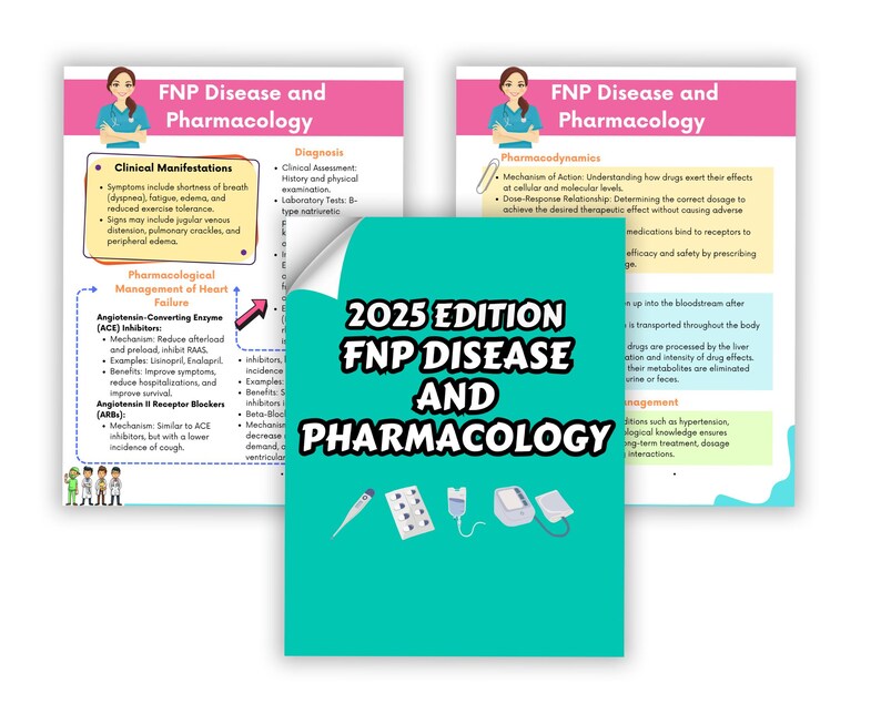 FNP Mega Bundle, FNP Disease and Pharmacology, Pediatric NP Clinical ...