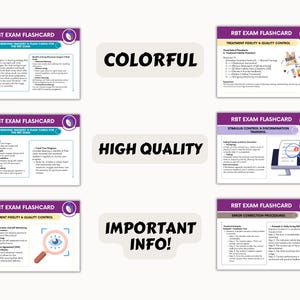 100+ RBT Exam Flashcards, Printable, Registered Behavior Technician ...