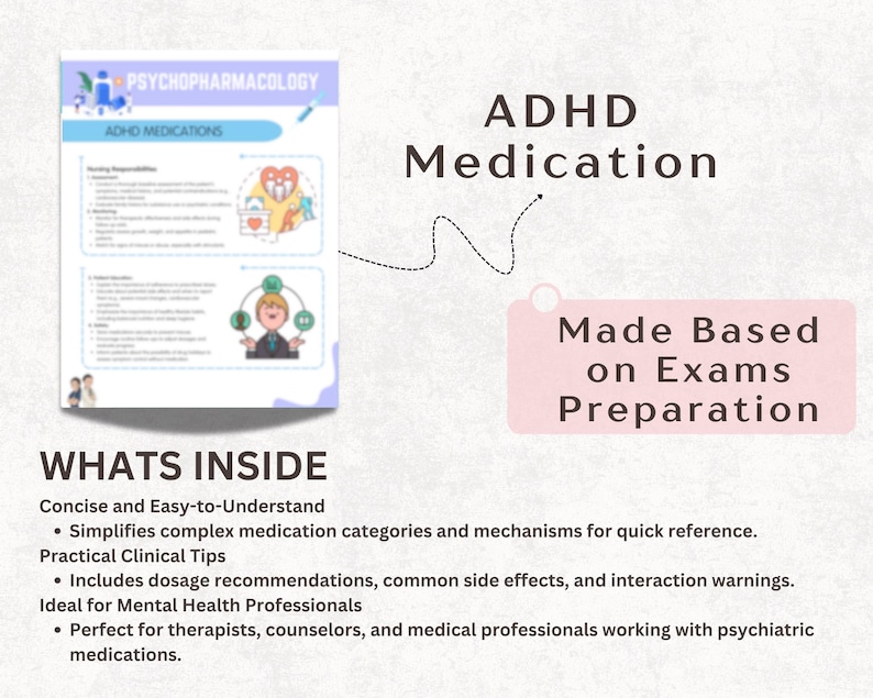 Psychopharmacology Cheat Sheet Bundle, Psychiatric Nursing ...