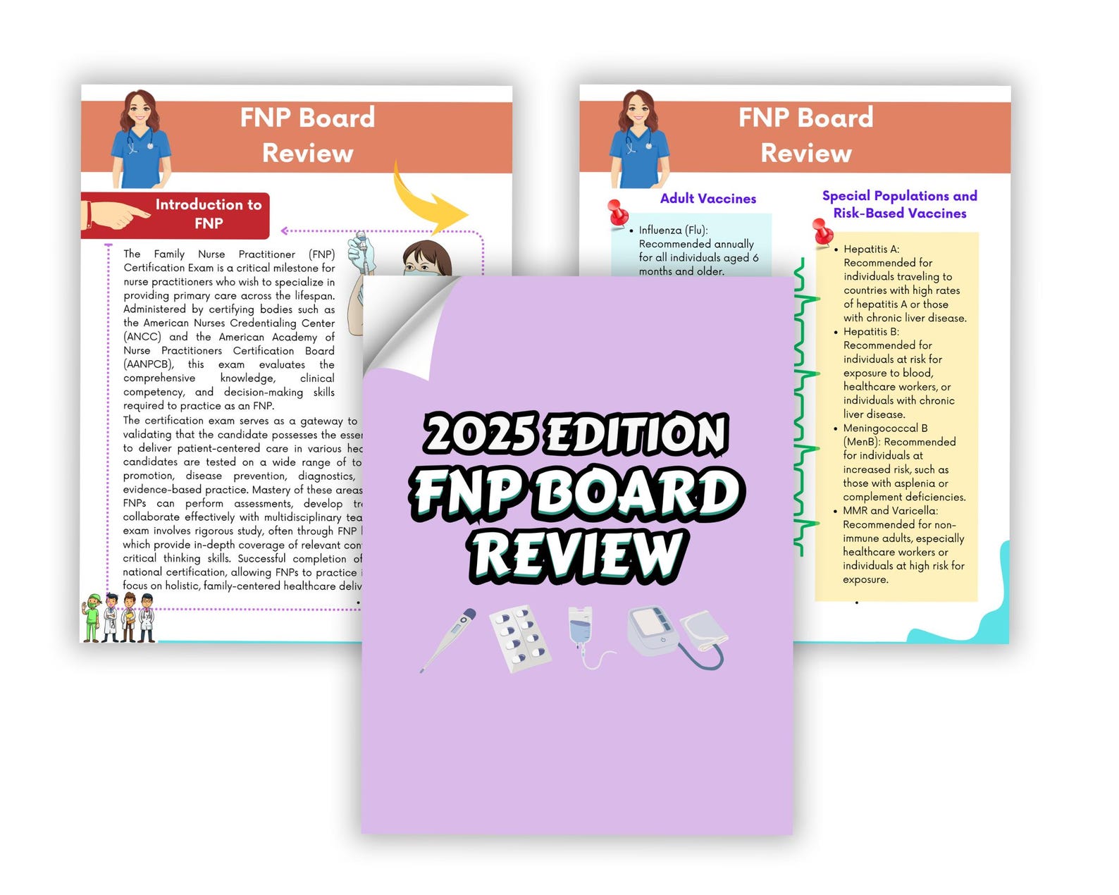 FNP Mega Bundle, FNP Disease and Pharmacology, Pediatric NP Clinical ...