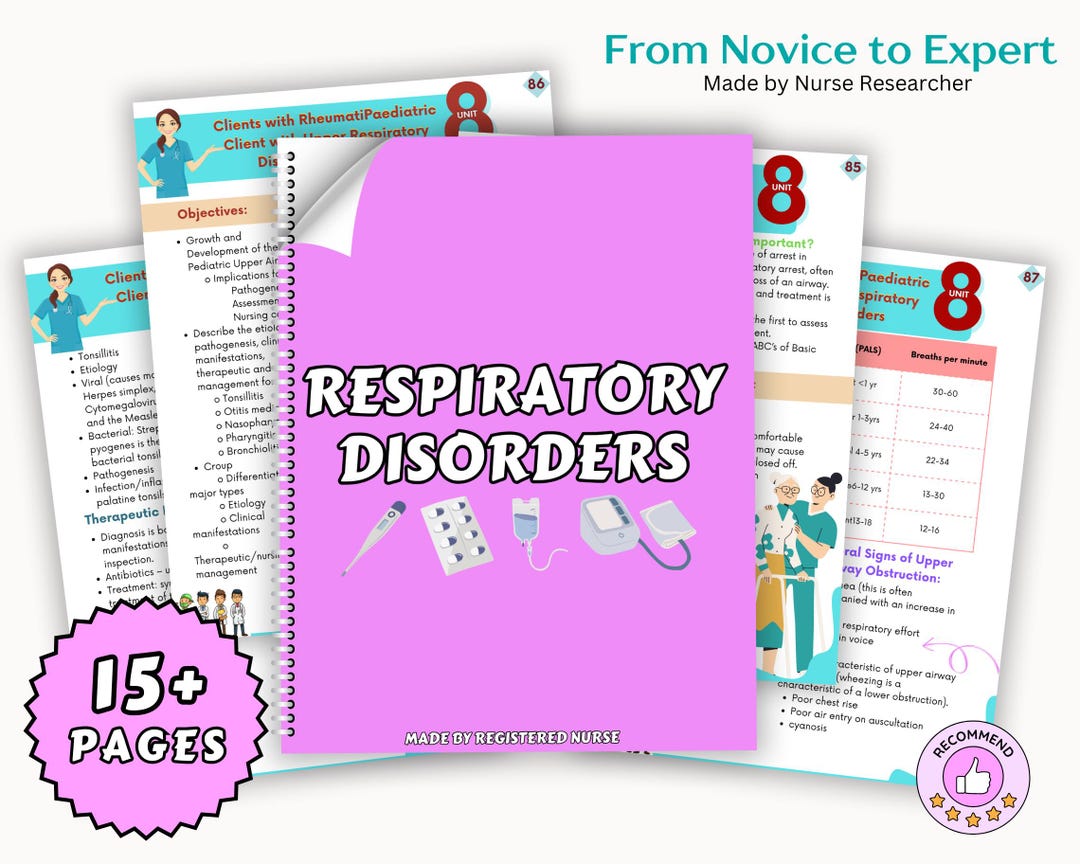 Respiratory System Notes, Respiratory Disorders, Med Surg, Nursing ...