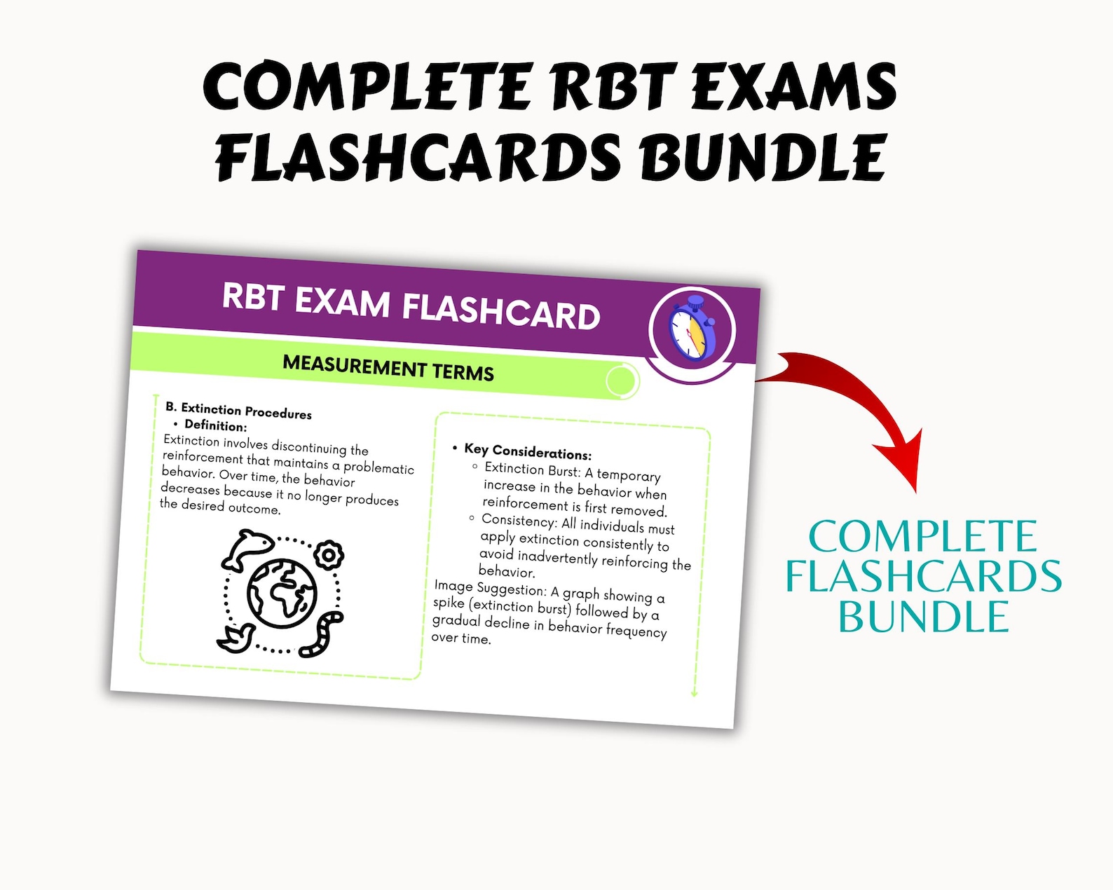 100+ RBT Exam Flashcards, Printable, Registered Behavior Technician ...
