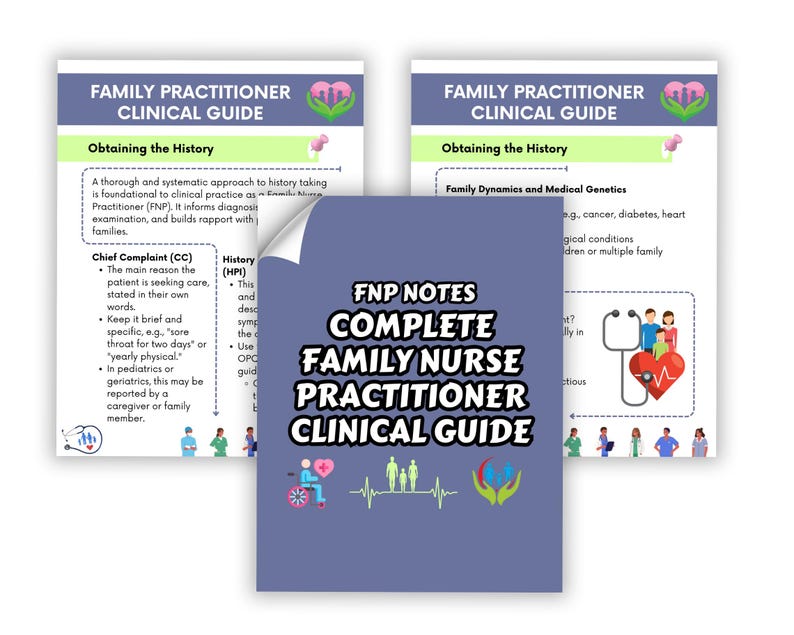 FNP Mega Bundle, FNP Disease and Pharmacology, Pediatric NP Clinical ...