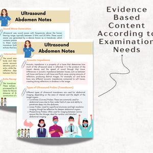 Ultrasound School Abdomen Bundle Ultrasound Student Study Notes ...