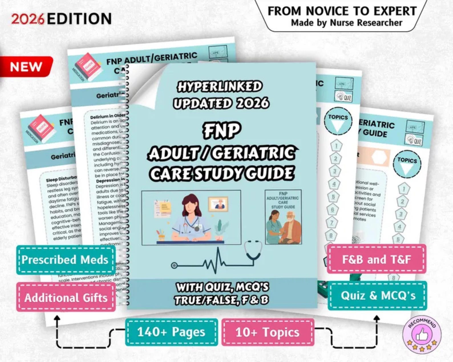FNP Mega Bundle, FNP Disease and Pharmacology, Pediatric NP Clinical ...
