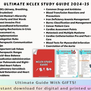 Next Gen NCLEX Study Guide 2024, Ultimate NCLEX Study Guide for the New ...