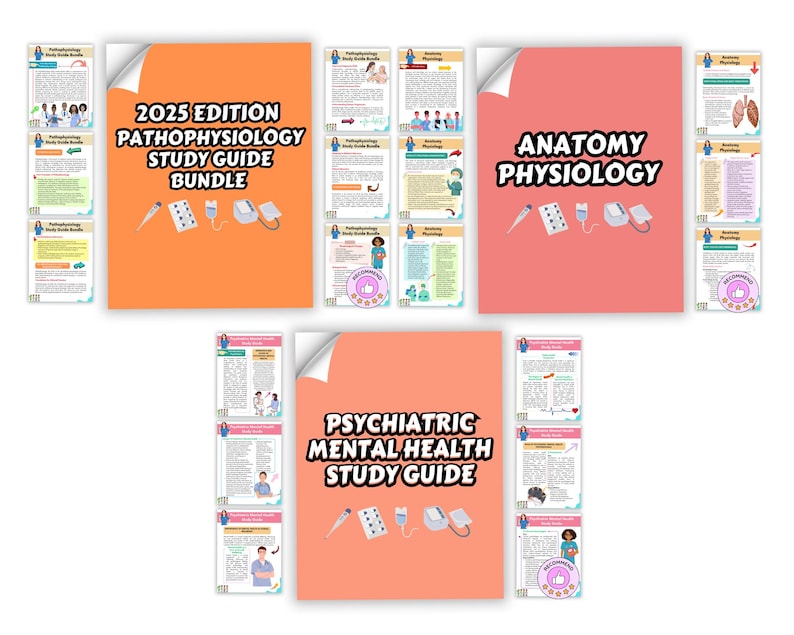 Nursing School Notes 3000+ Pages, Nursing Notes, Nursing Bundle ...