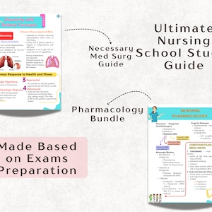 Ultimate Nursing Success Bundle: 470+ Page Handwritten Notes by an RN ...