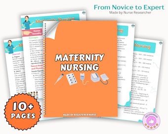 Maternity Nursing Study Guide - Etsy