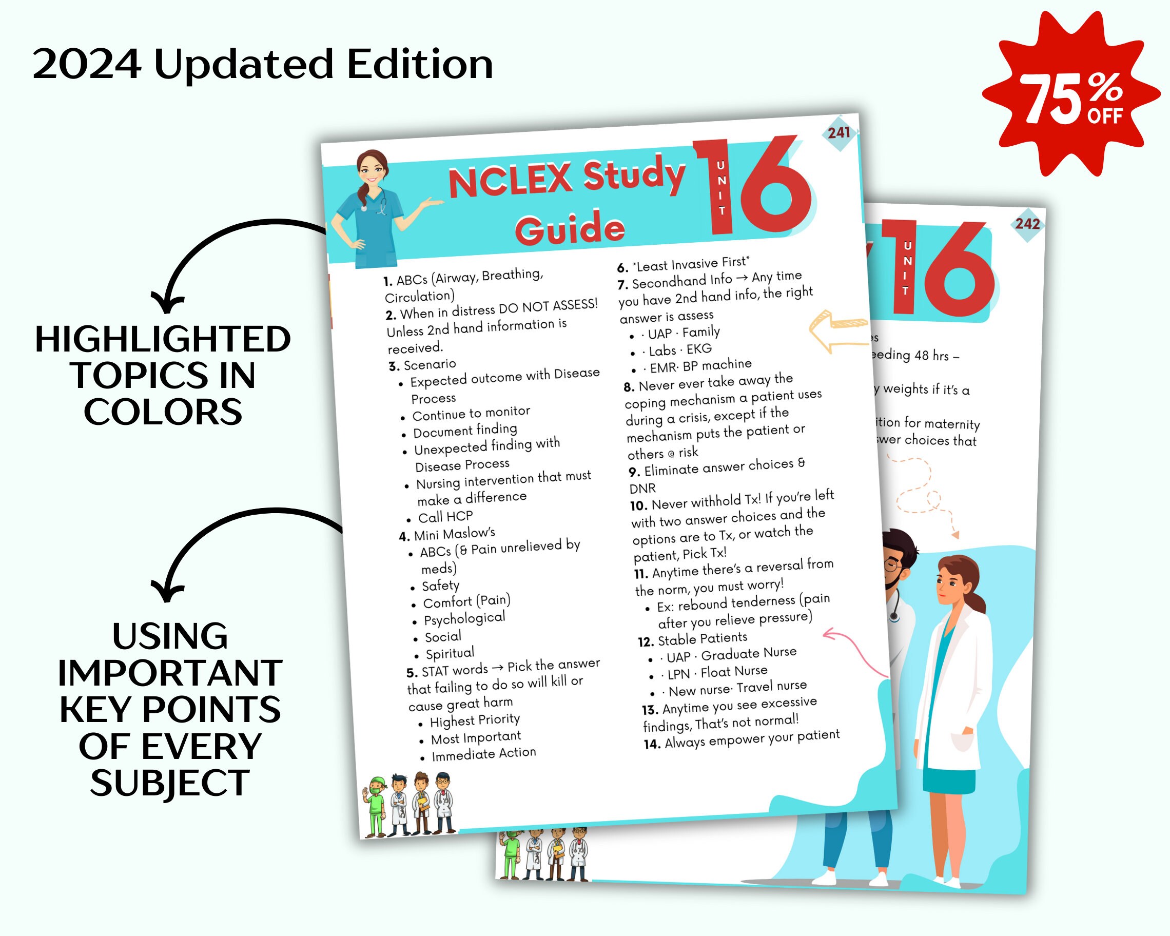 Next Gen NCLEX Study Guide 2024, Ultimate NCLEX Study Guide for the New ...
