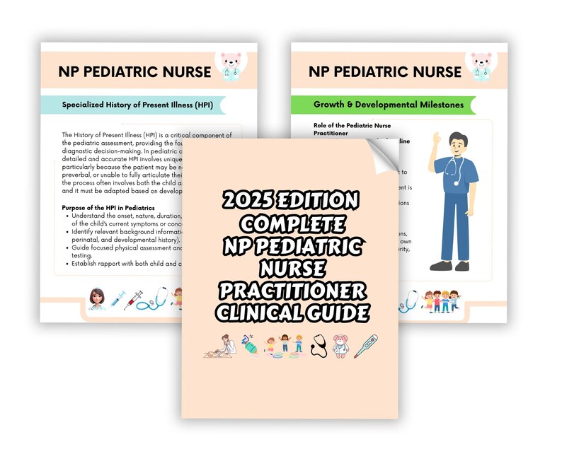 4 X NP Study Guide Bundle, Family Nurse Practitioner Clinical Pocket ...